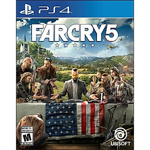 Far Cry 5 PS4 PS5 Ubisoft Survival Hunting Fighting - Brand New!