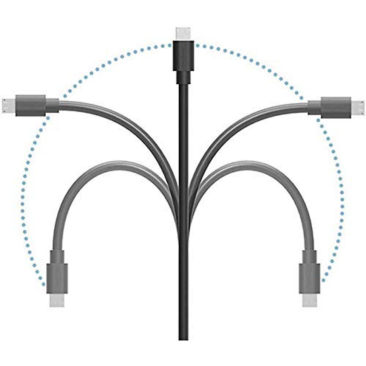 Fast Charger with 6Ft USB Type-C&Micro USB Cable for Charging All-New Fire 6 HD 7 8 10/Fire Max 11-13th Gen/Fire HD 7 8 10Plus/Kids Edition Kids Pro/All E-Reader,Oasis,Paperwhite/Samsung Galaxy Tab A