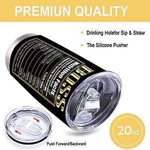 YILOWEMY Boss Gifts for Men, 20oz Insulated Tumbler Boss Day Gifts for Men, Best Boss Ever Gifts for Male Boss Christmas Birthday Appreciation Gifts, Boss Gifts Ideas Mug