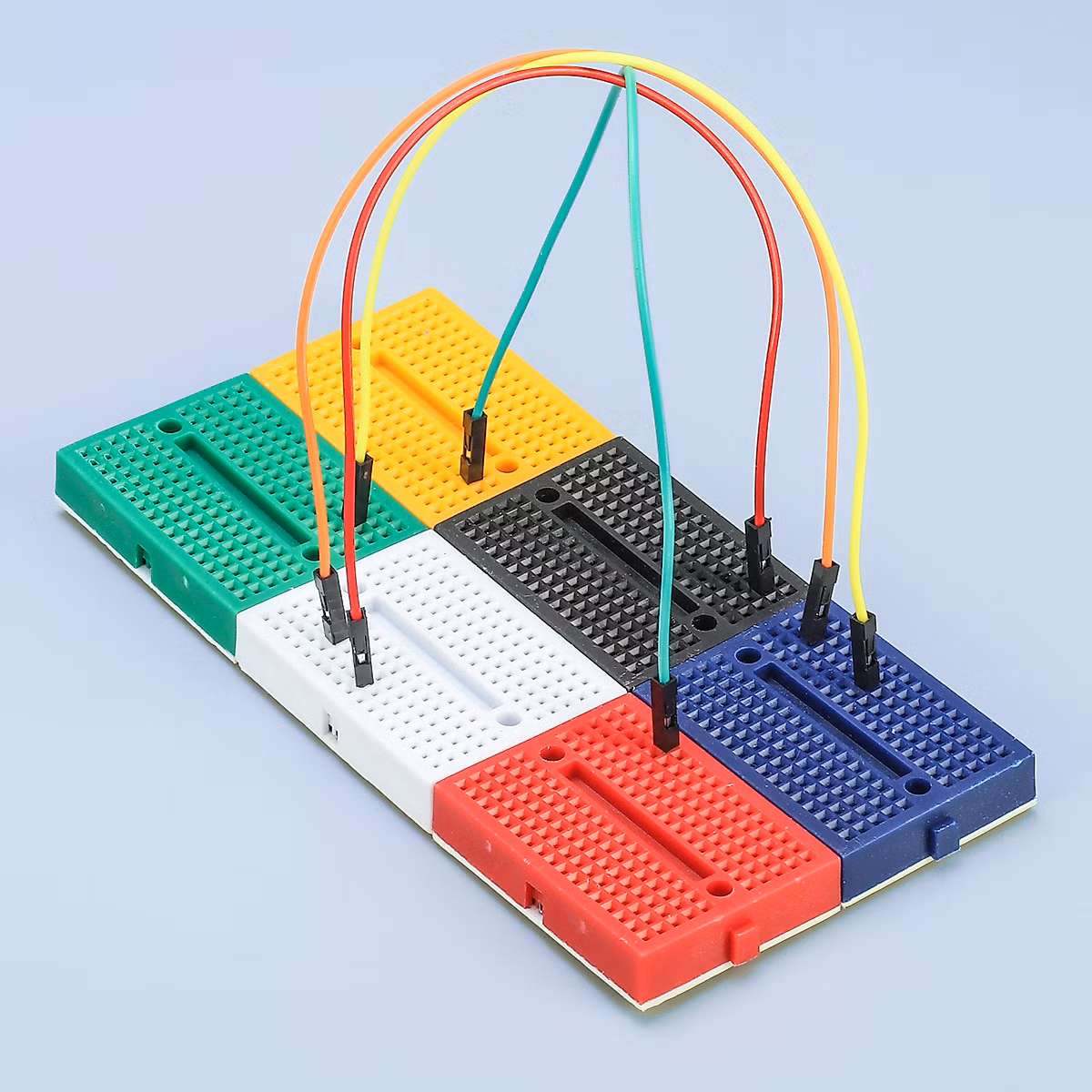 DEYUE Solderless Prototype Breadboard | 1x830 tie in Point Breadboard 2x400 tie in Points Circuit Boards 6x170 tie Points Mini Modular breadboard Kit