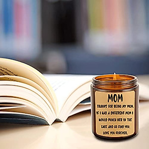Gifts for Mom from Daughter, Son - Birthday Gifts for Mom - Mom Gifts - Gifts for Mom, Wife, Women - Funny Birthday Presents from Daughter, Son, Husband - GFTYIO Lavender Scented Candles