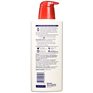 Eucerin Daily Hydration Moisturizing Lotion, Fragrance Free 16.9 oz (Pack of 2)