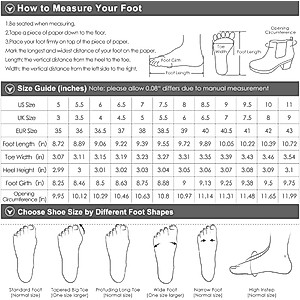 DREAM PAIRS Womens Black Chunky Heel Ankle Boots Platform Booties Size 7 B(M) US Z0EY-2, Black/2