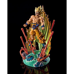 TAMASHII NATIONS - Dragon Ball Z - Super Saiyan Son Goku are You Talking About Krillin?!!!!!, Bandai Spirits FiguartsZERO Collectible Statue