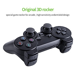 NC Video Game Console Quad-Core HDMI TV Home Handheld Game Console Simulator 2.4G, 10000+ Games, with Game Handle