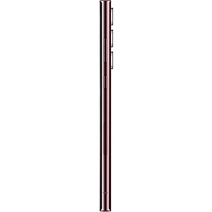Samsung Galaxy S22 Ultra 5G (SM-S908E/DS) Dual SIM 256GB/ 12GB RAM, 6.8" GSM Unlocked International Version - Burgundy