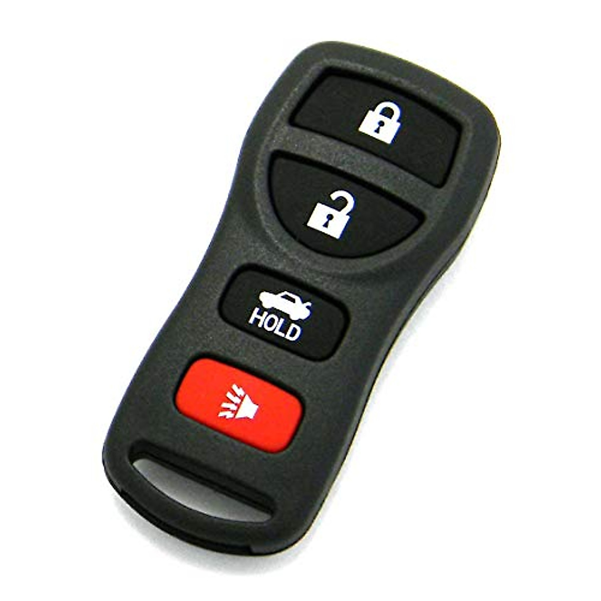 OEM Electronic 4-Button Key Fob Remote Compatible With Nissan (FCC ID: KBRASTU15, P/N: 28268-ZB700, 28268-C991C)