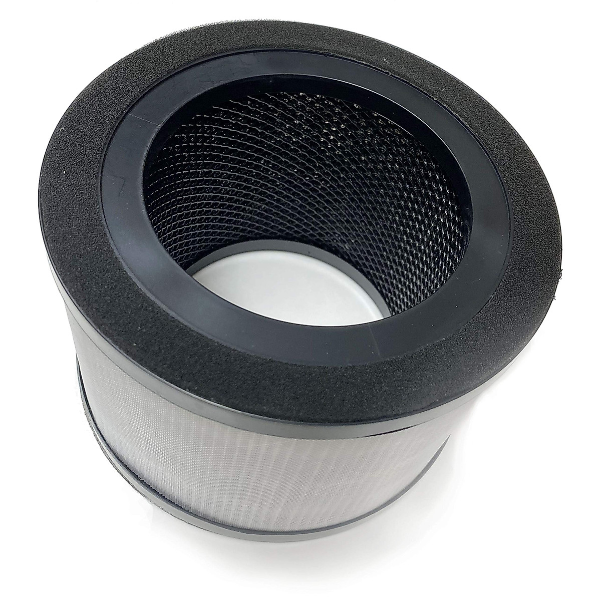 Nispira 3-in-1 True HEPA Carbon Filter Replacement, Compatible with Levoit Vista 200 Air Purifier Vista 200-RF. 4 Packs