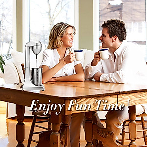 500ml Electric Milkshake Maker Machine 100W Household Commercial Juice Fruit Ice Mixer Single Head Milk Tea Drink Mixer Blenders 110V 23000RPM