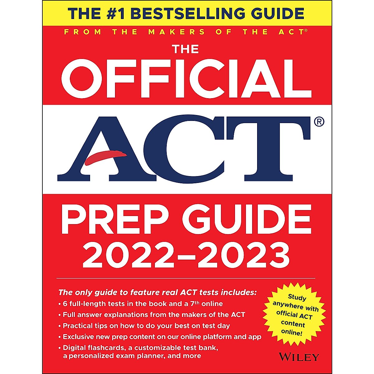 The Official ACT Prep Guide 2022-2023: The ONLY Official Prep Guide From the Makers of the ACT