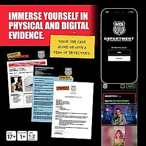 WHAT DO YOU MEME? Who Killed Mia — A Modern Murder Mystery Game True Crime Solving Games for Adults, Find Out who Killed Influencer Mia Star, for True Crime Fans