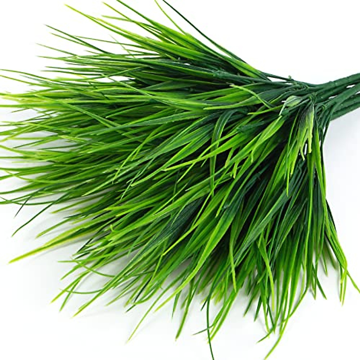 24 Bundles Artificial Plants Outdoor Fake Wheat Grass Flowers ...