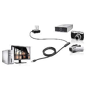 SIIG USB 3.0 Active Repeater Cable 15-Meters, USB Extension Cable for USB Flash Drive, Hard Drive, VR, Printer, Camera (JU-CB0711-S1)