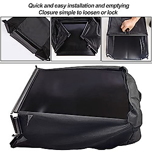 Lawnmower Grass Bag 964-04117A 664-04117A for MTD Troy Bilt 21" Lawn Mower 964-04117B 664-04011 664-04027 664-04034 Fit TB110 TB210 TB260 TB130 TB230 TB280ES TB280 (Without Catcher Frame)