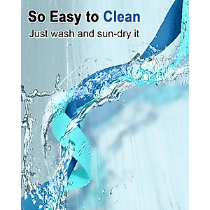 Tumaz Stretching Strap - 10 Loops & Non-Elastic Yoga Strap - The Perfect Home Workout Stretch Strap for Physical Therapy, Yoga, Pilates, Flexibility - [Extra Thick, Durable, Soft]