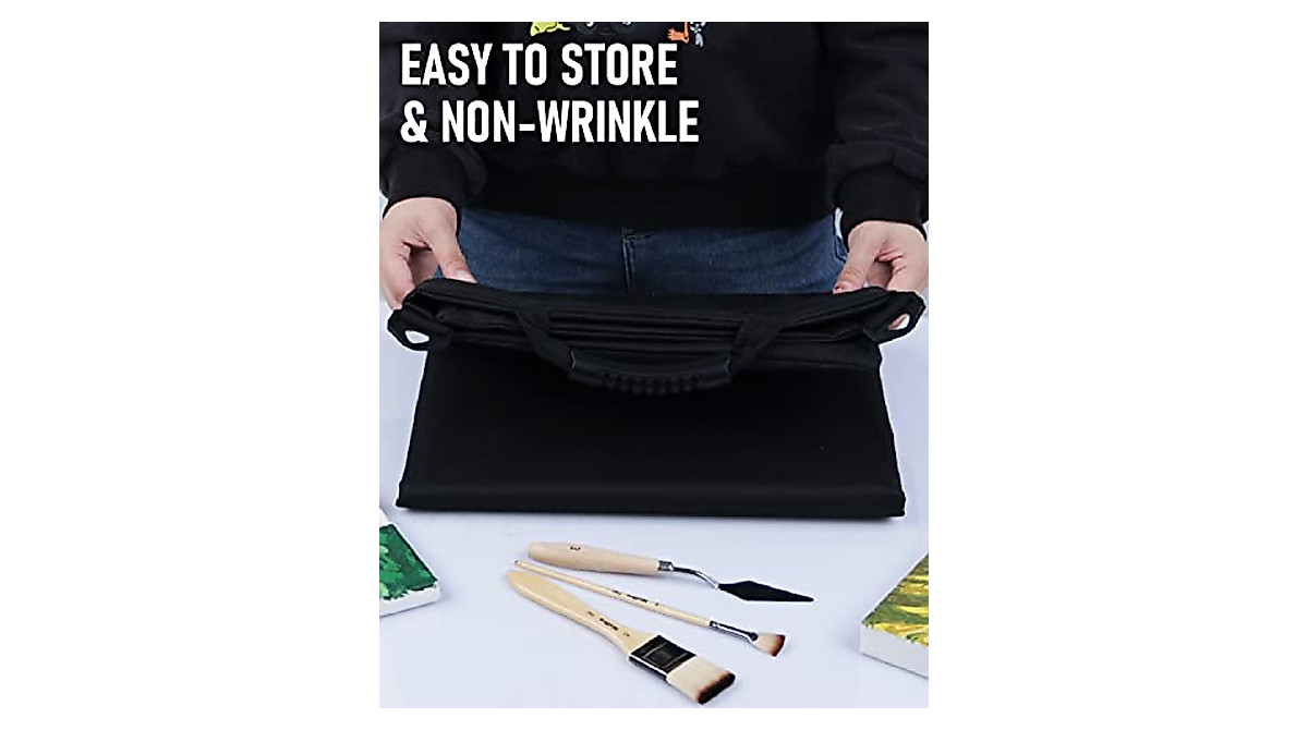 Nicpro Extra Large Art Portfolio Bag 32x42 with Leather Corners