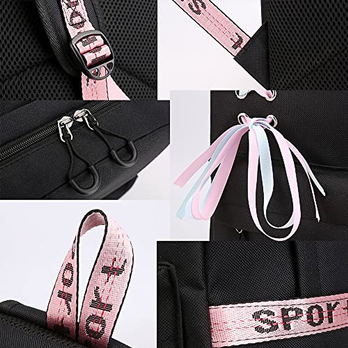 LOVEAngeler Twice Kawaii Backpack Colleage Bookbag School Bag Casual Daypack Twice Merchandise Mochila For Girls