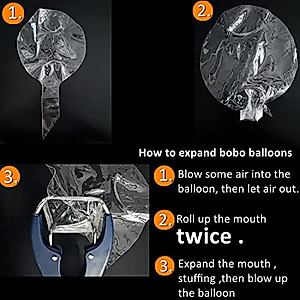 Balloon Stuffing Machine Tools, Balloon Stretcher OpeningTool Stuffer Kit for Filler Clear Balloons/Bobo Balloons/Latex Balloons/Bubble Balloons for Confetti Rose Flowers