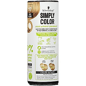 Schwarzkopf Simply Color Hair Color, 9.0 Light Blonde