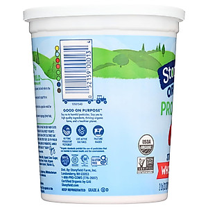 Stonyfield Farm Organic Strawberry Yogurt, 32 Ounce -- 6 per case.