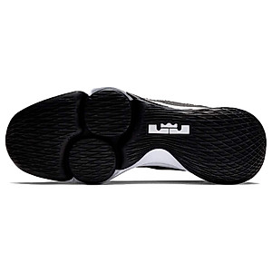 Nike Men's Basketball Shoes, Multicoloured Black White Iron Grey Pure Platinum 001, 9.5 UK