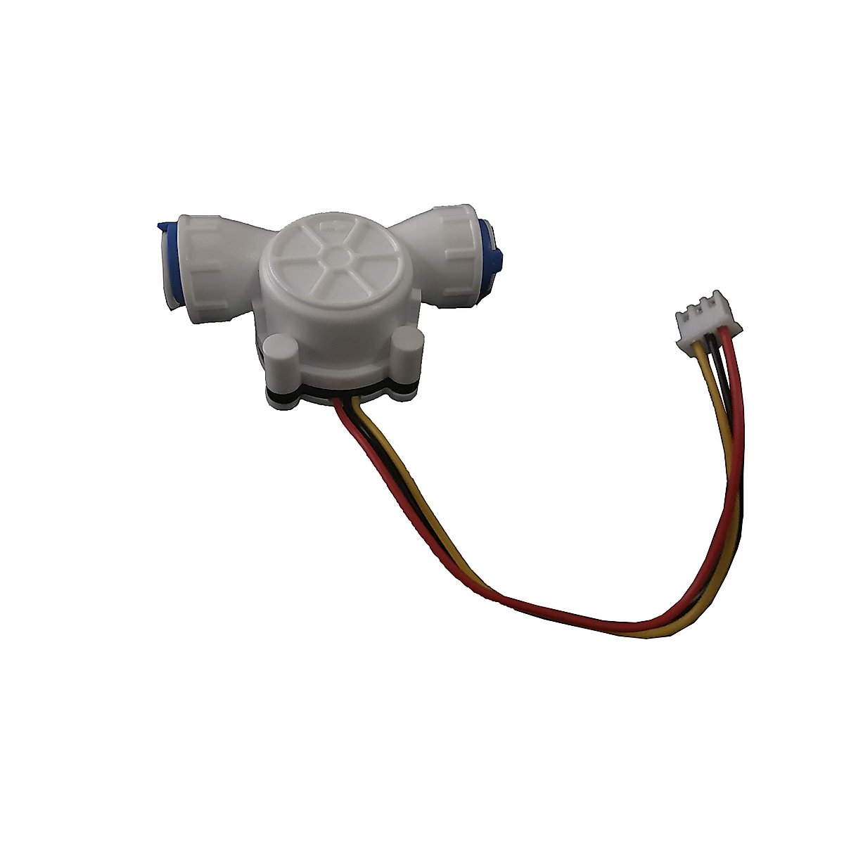 GREDIA 3/8" Quick Connect Water Flow Sensor Food-Grade Switch Hall Effect Flowmeter Fluid Meter Counter 0.3-10L/min