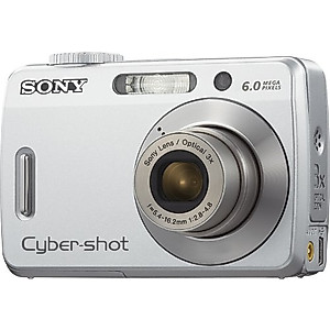 Sony Cybershot S500 6MP Digital Camera with 3x Optical Zoom (OLD MODEL)