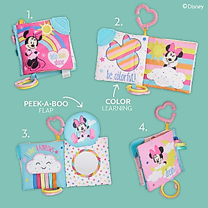 KIDS PREFERRED Disney Baby Minnie Mouse On The Go Soft Book for Babies