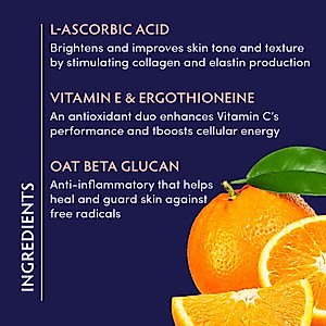 Naturopathica Vitamin C15 Wrinkle Remedy Serum for Face, Moisturizing and Brightening Serum with Hyaluronic Acid, Anti-Aging Face Serum for Men and Women, 1.18 fl oz