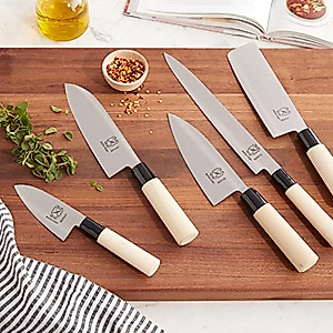 Mercer Culinary Mercer Collection Essentials | 2-Piece Asian Knife Set, Stainless