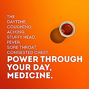 Vicks DayQuil and NyQuil SEVERE Cold & Flu Berry Liquid Medicine, Max Strength Relief for Headache, Fever, Sore Throat, Nasal Congestion, Cough, Combo Pack, 2 x 12 oz Bottles, 1 NyQuil, 1 DayQuil