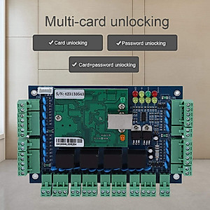 Access Control, Network Tcp/ip Access Control Panel Reader For 4-door
