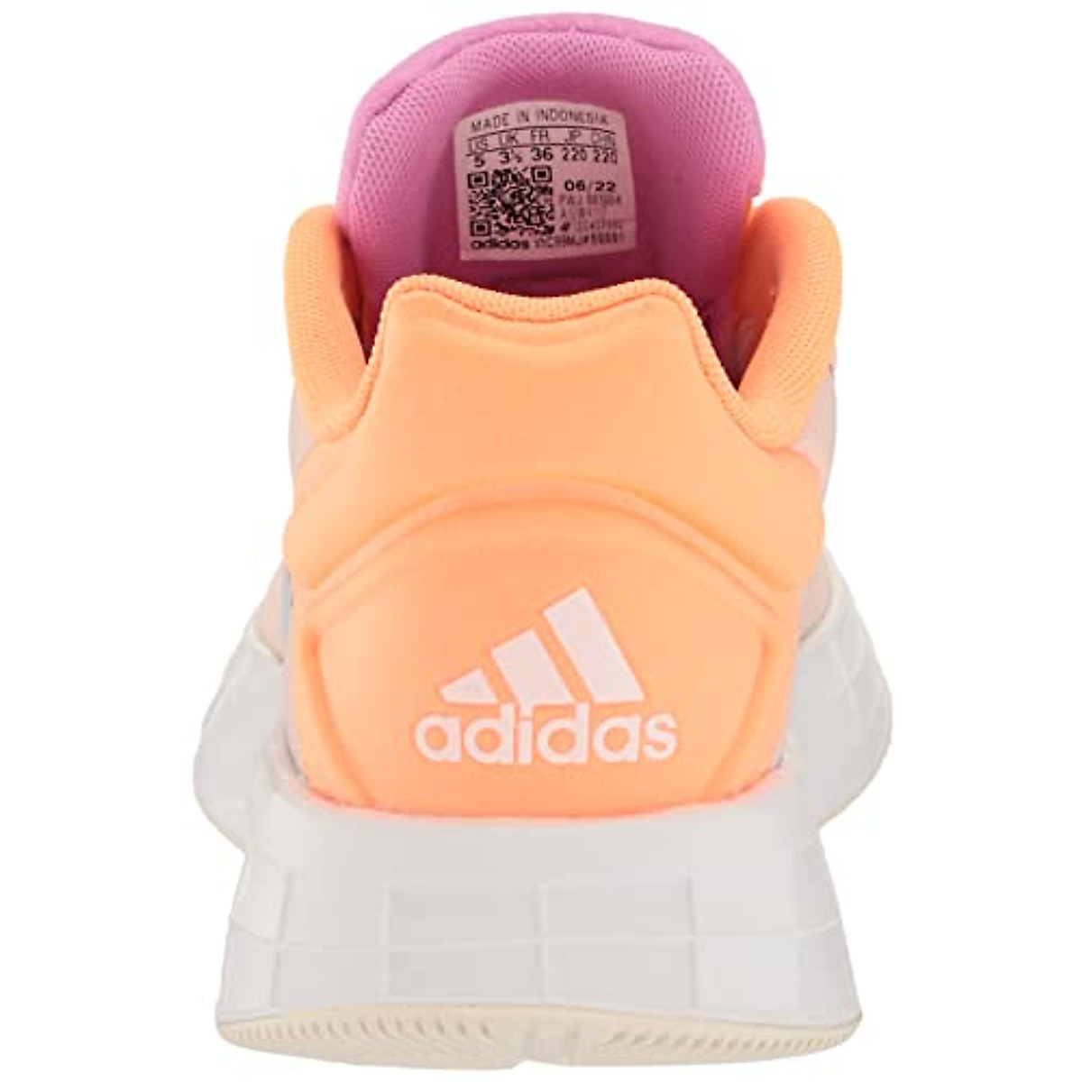adidas Women's Duramo Sl 2.0 Running Shoe, Bliss Orange/Pulse Lilac/Almost Blue, 7