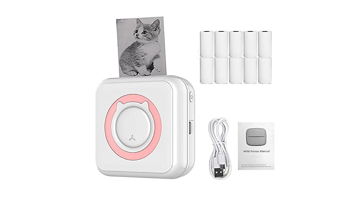 InstaProud Portable Sticker Printer - Instant Photo & Label