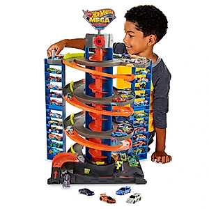 Hot Wheels Mattel City 50 New Mega Garage