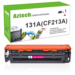 Aztech Compatible Toner Cartridge Replacement for HP 131X 131A CF213A for Pro 200 Color M251nw M251n MFP M276nw M276n Printer Ink (Magenta, 1-Pack)