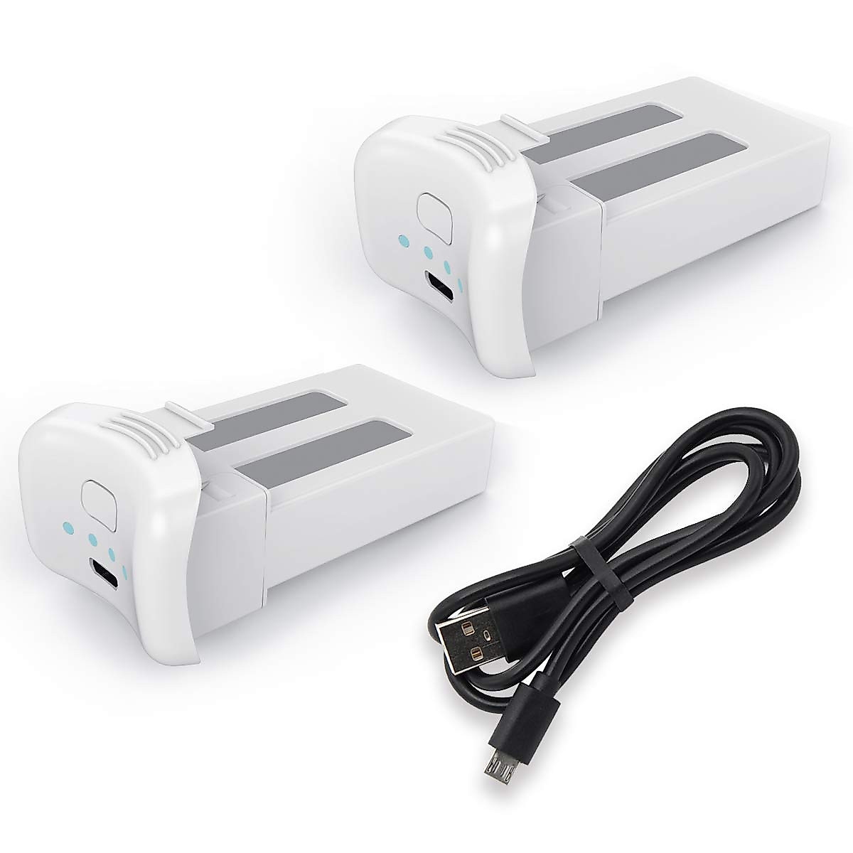 Potensic T25 Only Original Battery Modular 3.7V 1000mAh-pack of 2