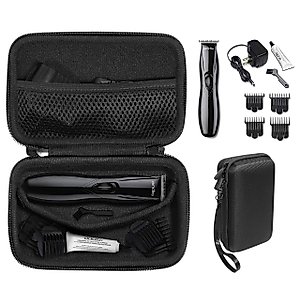 CaseSack Trimmer Case for Andis Slimline Pro Li T-Blade Trimmer, Wahl Stainless Steel Lithium Ion+, Ion 2.0+ Beard and Nose Trimmer Model 9818