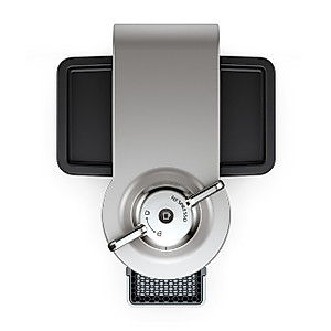 Nespresso Vertuo Coffee and Espresso Machine by De'Longhi, 1597 milliliters, Silver