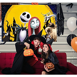 Happy Birthday Decorations, 5x3Ft Birthday Party Backdrop Banner Background Decorations for Boys and Girls Birthday Party Supplies Indoor Outdoor Photo Booth Props