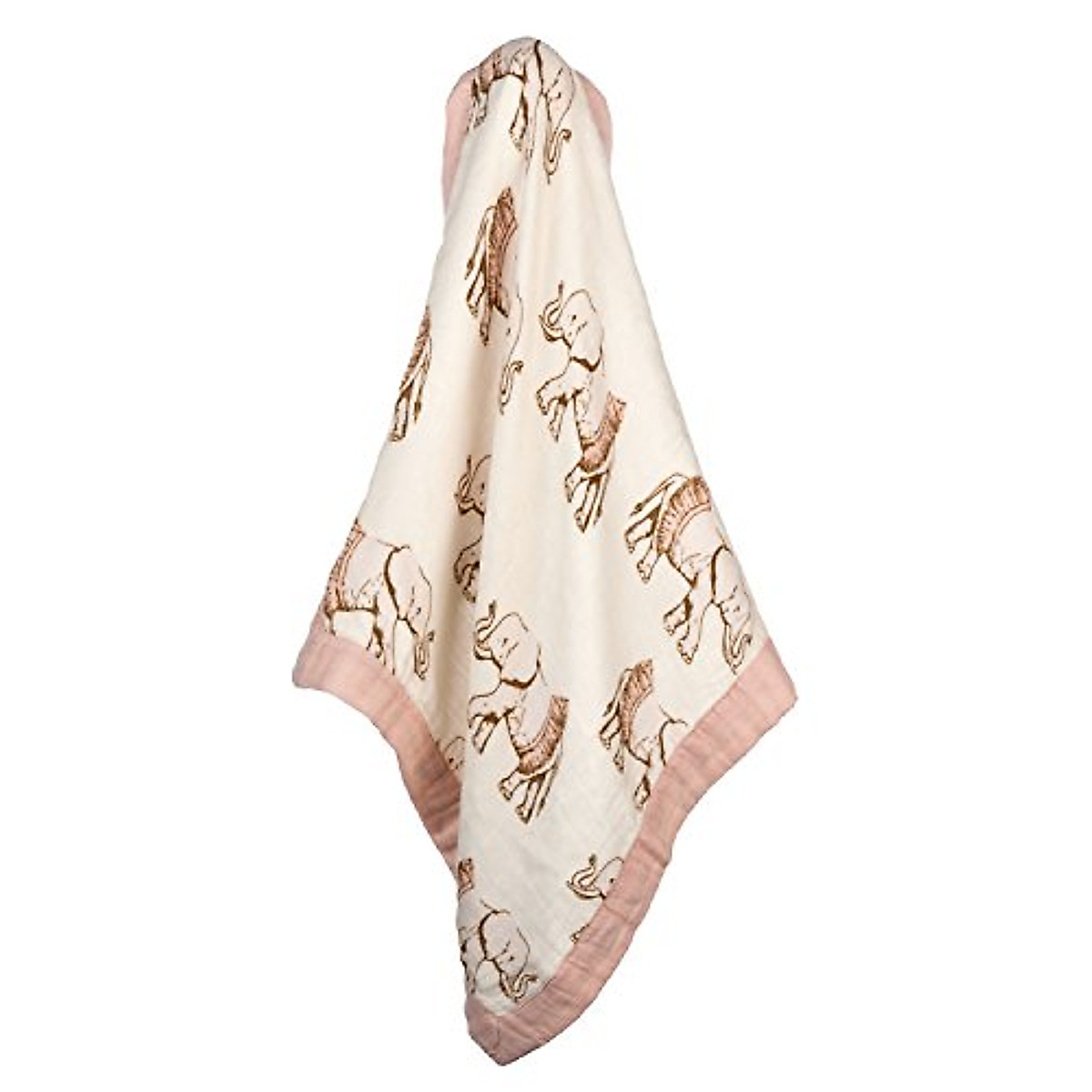 Milkbarn Mini Lovey Baby Blanket (Tutu Elephant)