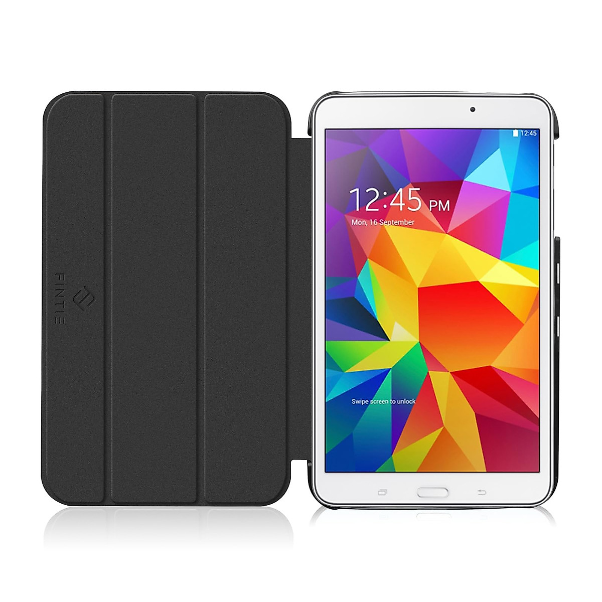 Fintie Slim Shell Case for Samsung Galaxy Tab 4 8.0 (8-Inch) Case - Ultra Lightweight Protective Stand Cover with Auto Sleep/Wake Feature, Black