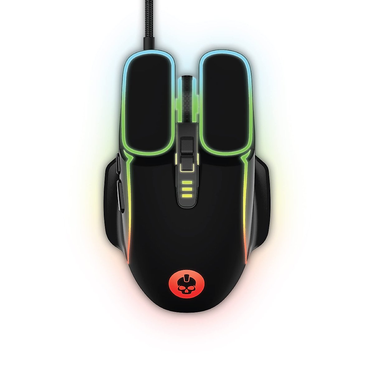 Game Punk RGB Pro Gaming Mouse with LED Lights | Computer Mouse Wired w/ 7 Buttons | Universal Wired Mouse, 3600 DPI, Side Buttons for Video Games, Game Consoles | PC Gamer Mouse for PS5, XBOX, Laptop