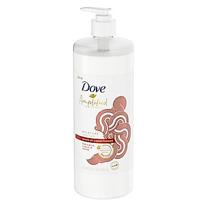 Dove Leave-in Conditioner with Jojoba for Coils, Curls and Waves Moisture Amplifying Hair Conditioner Blend 33. 8 oz