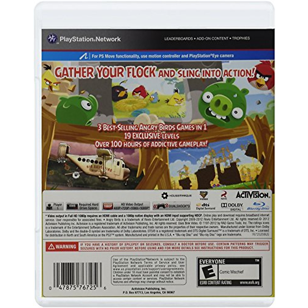 Angry Birds Trilogy - Playstation 3