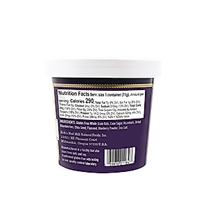 Bobs Red Mill Blueberry Hazelnut Oatmeal Cup, 2.5 Ounce (Pack of 12)