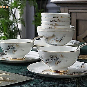 GagalU Dinner SetsDinnerware Set for Home or Special Restaurant, 99PCS Chinese Style Bone China Dinnerware Set Household Phnom Penh Ceramic Bowl Dishes Plate Service for 12