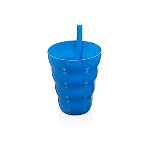 Sip - a - cup, with Built-in Straw - Colors Vary - Qty:1