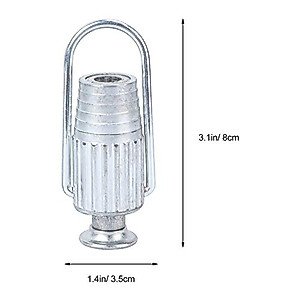 TOPBATHY Clothesline Tightener Sunline Line Tight Grips Tools Aluminium for Pulleys and Fixed Clothes Lines Household Laundry Supplies 2pcs