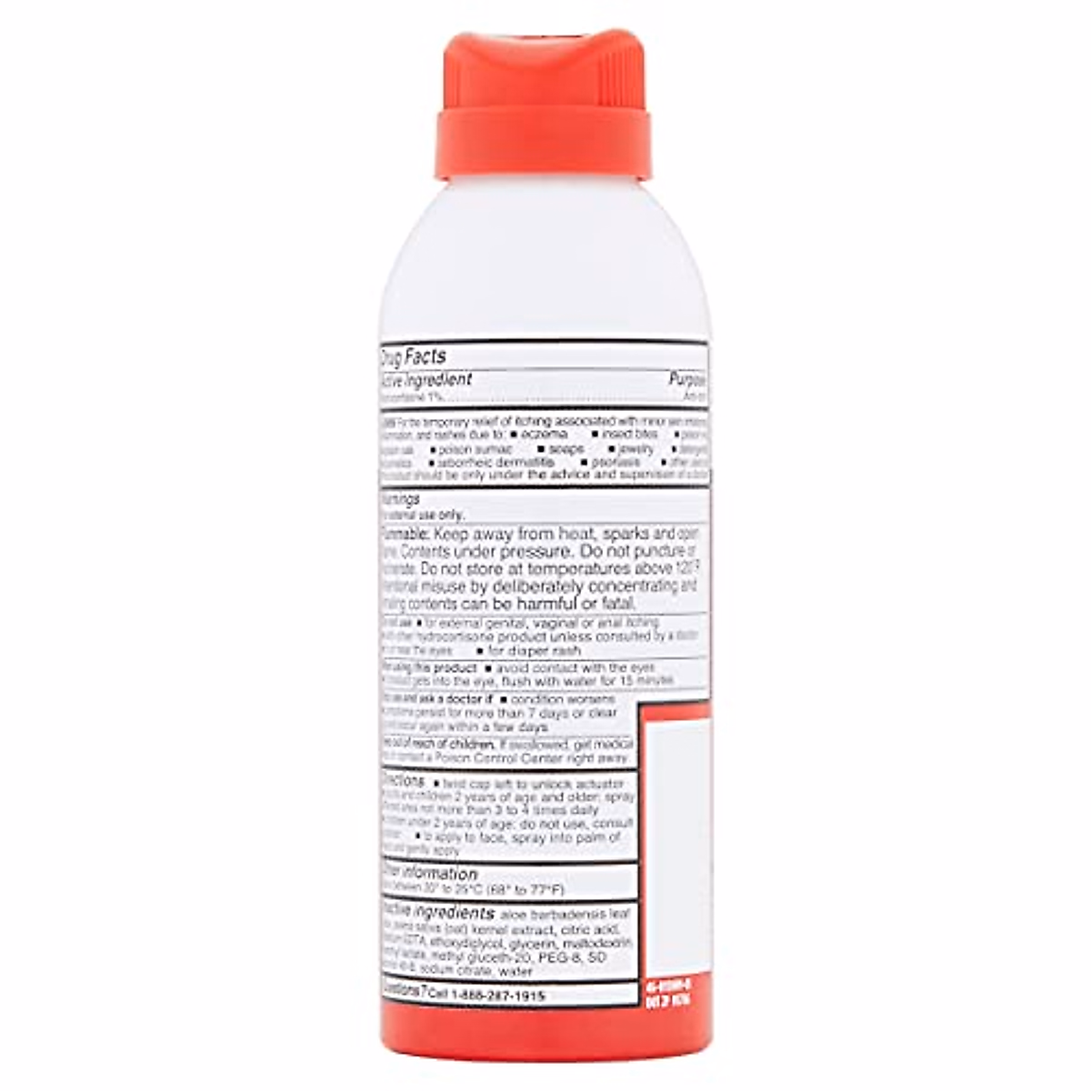 MUHU Equate Maximum Strength Anti-Itch Continuous Spray, 4.0 oz, 4 Ounce (Pack of 1)